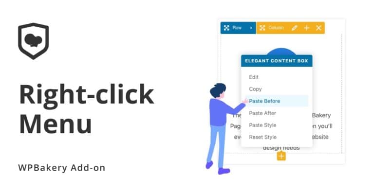 Cool Context Menu - Elegant Elements WPBakery Add-on