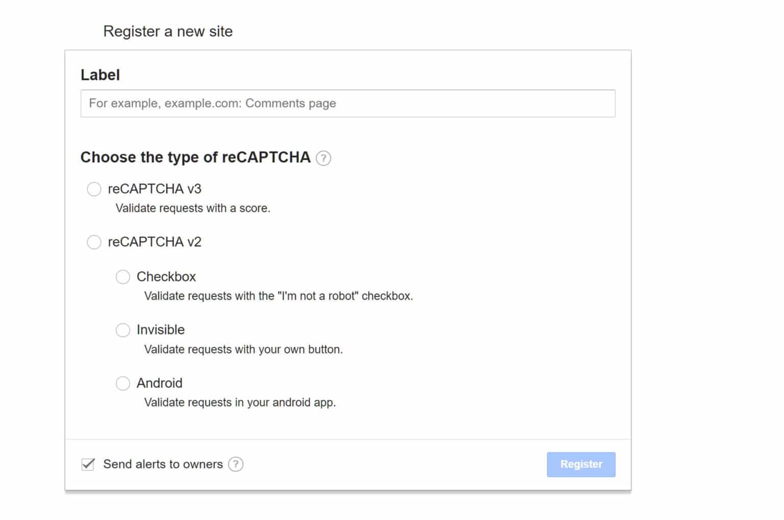 How to set up reCAPTCHA? - Elegant Elements WPBakery Add-on